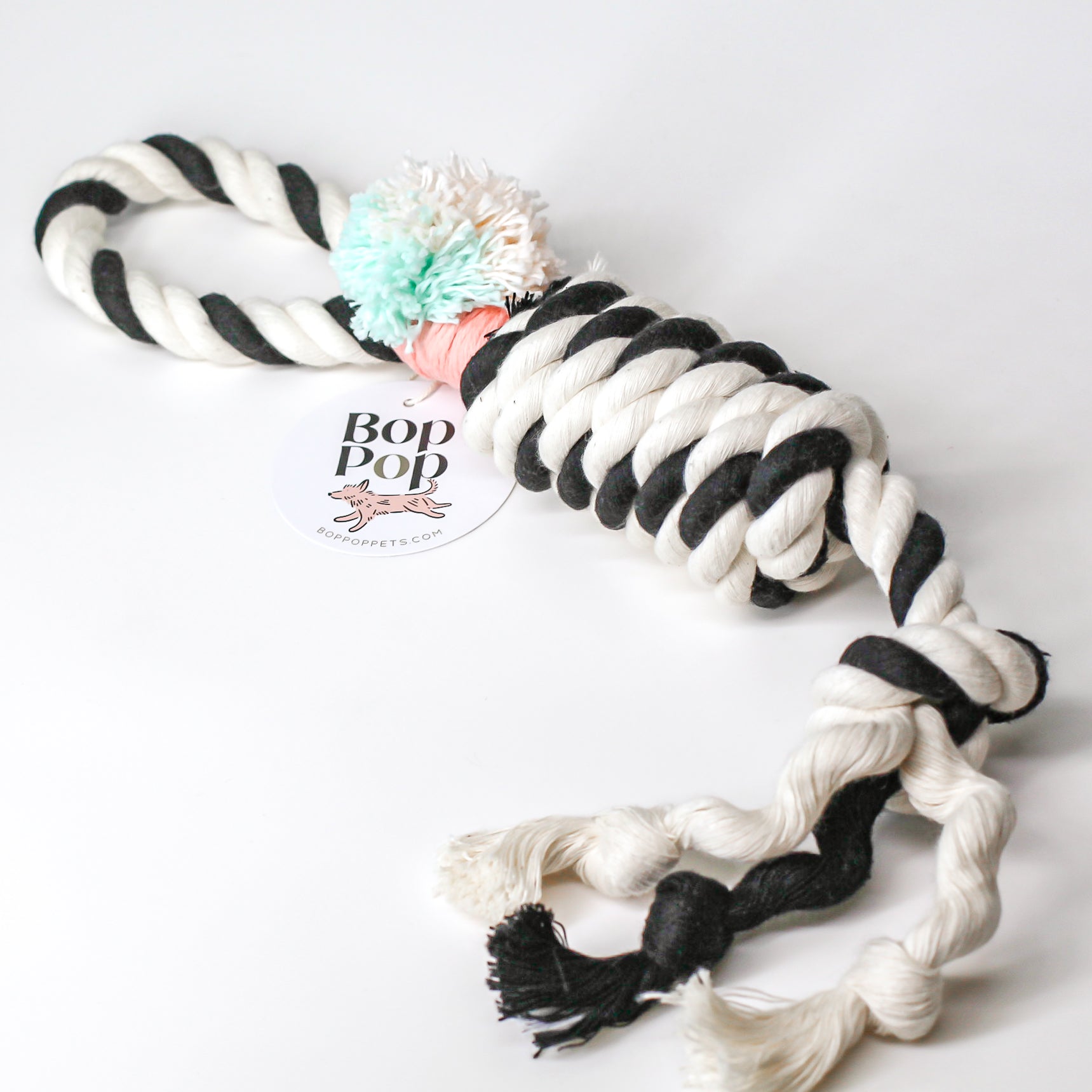 Tuggies Dog Toy | 100% Cotton Tug Toy Made in USA – Boppoppets